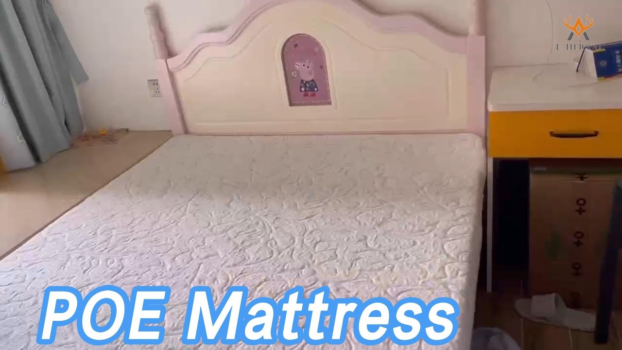 Polyethylene Fiber POE Mattress White Portable Anti Bacterial - YouTube