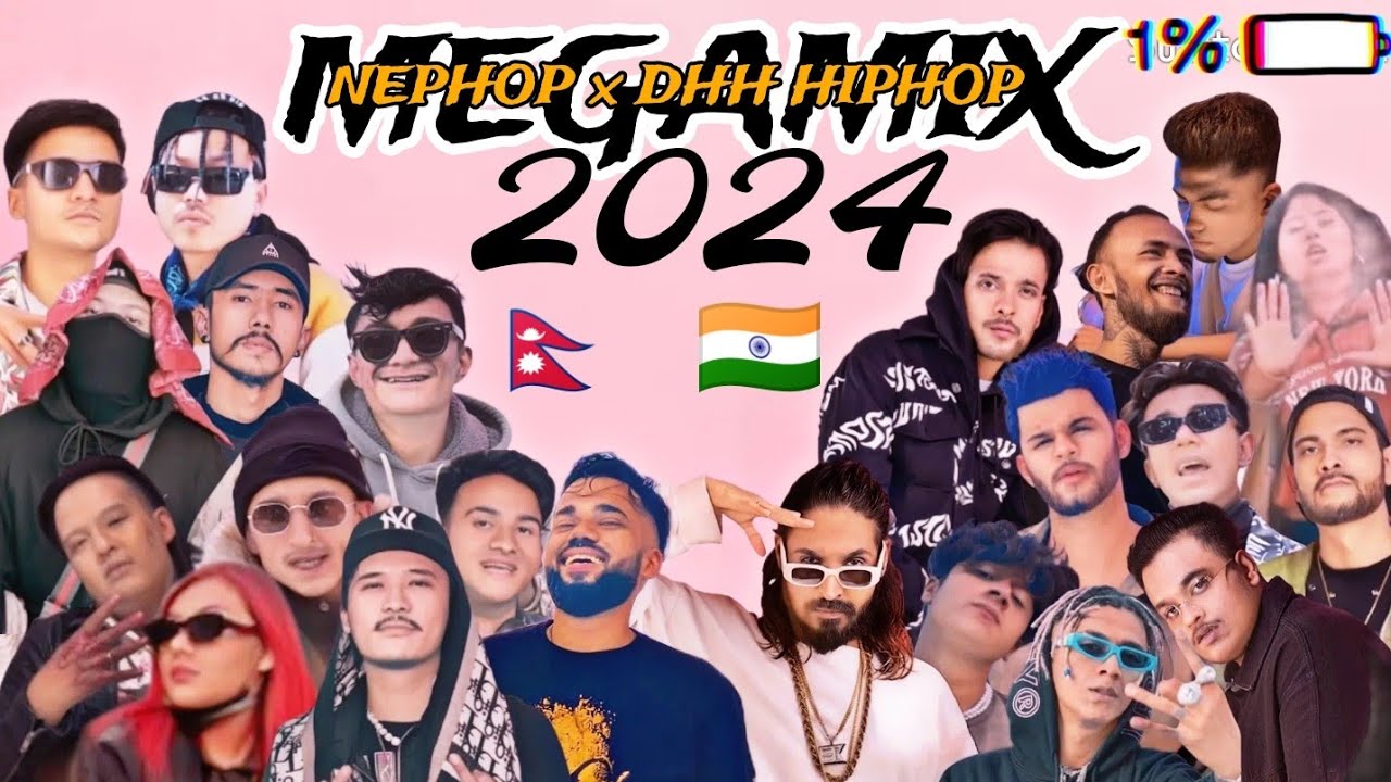 [ MEGAMIX ] NEPHOP x DESI HIPHOP | 1 BEAT 22 RAPPERS MASHUP VIDEO ...