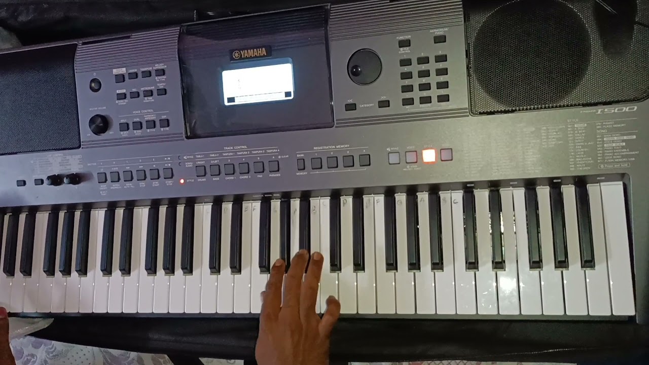 Yamaha Psr I500 Tones & Styles Testing On Keyboard || CRK Entertainment ...