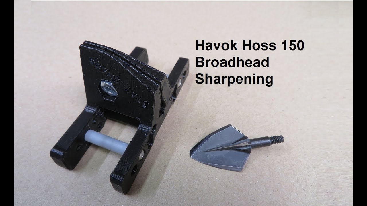 Havok Hoss 150 sharpening and sharpness test - YouTube