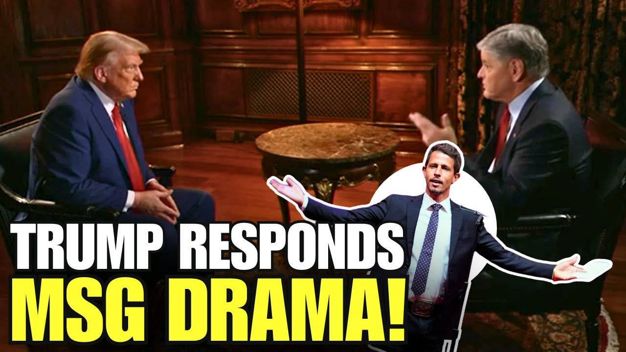 Trump and Hannity Discuss the MSG Comedian Controversy - YouTube