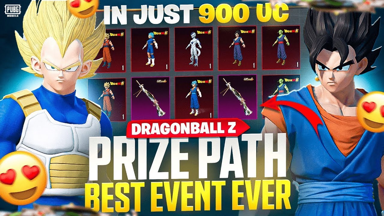 😱EVERYTHING IN 900 UC DRAGON BALL PRIZE PATH EVENT - YouTube