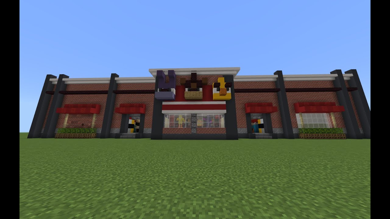 A Quick Tour of my minecraft FnaF 1 Build - YouTube