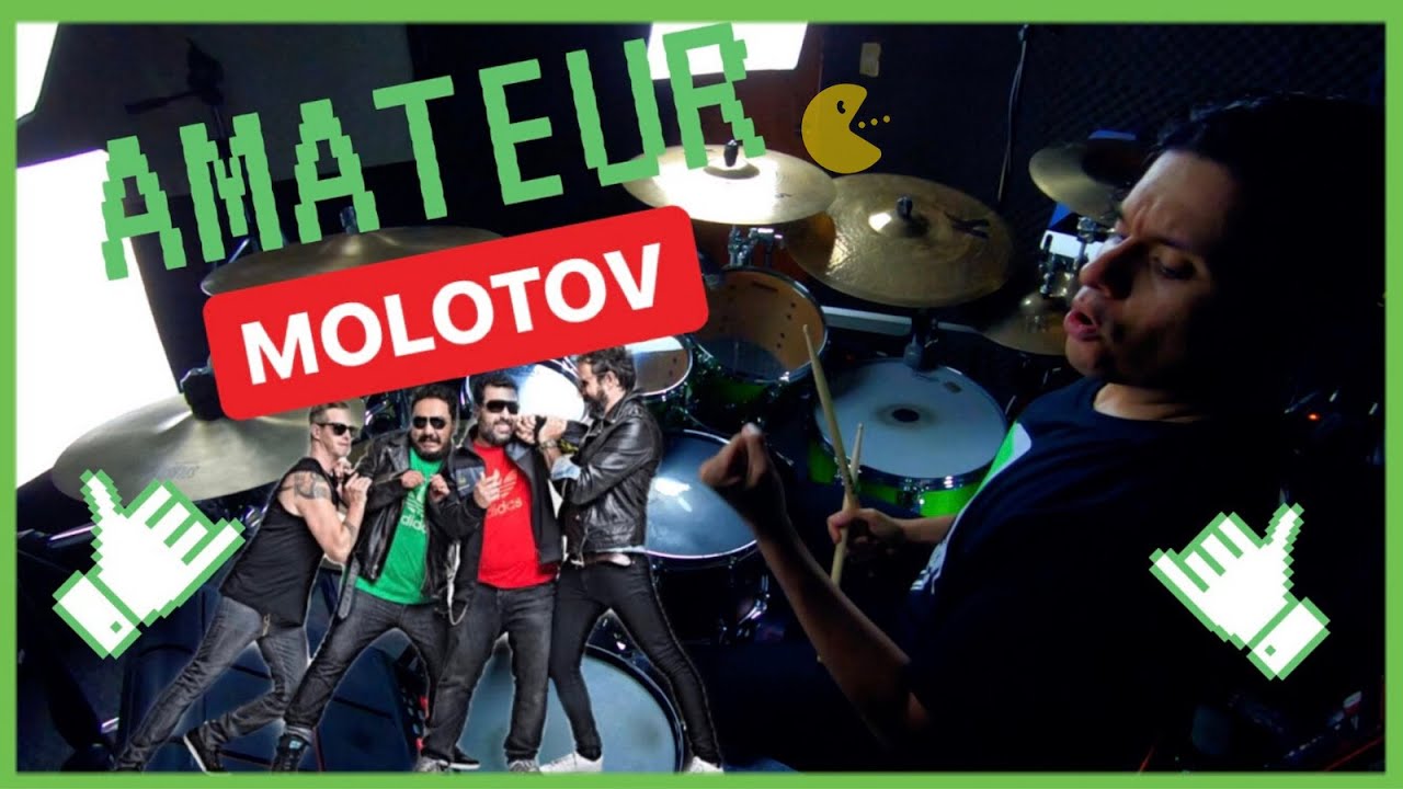 AMATEUR - MOLOTOV | DRUM COVER | JERRY 9 - YouTube