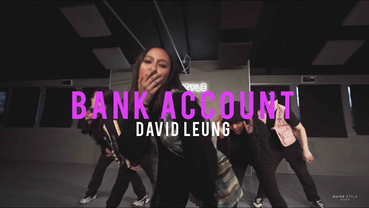 21 Savage - Bank account choreography by David Leung - YouTube