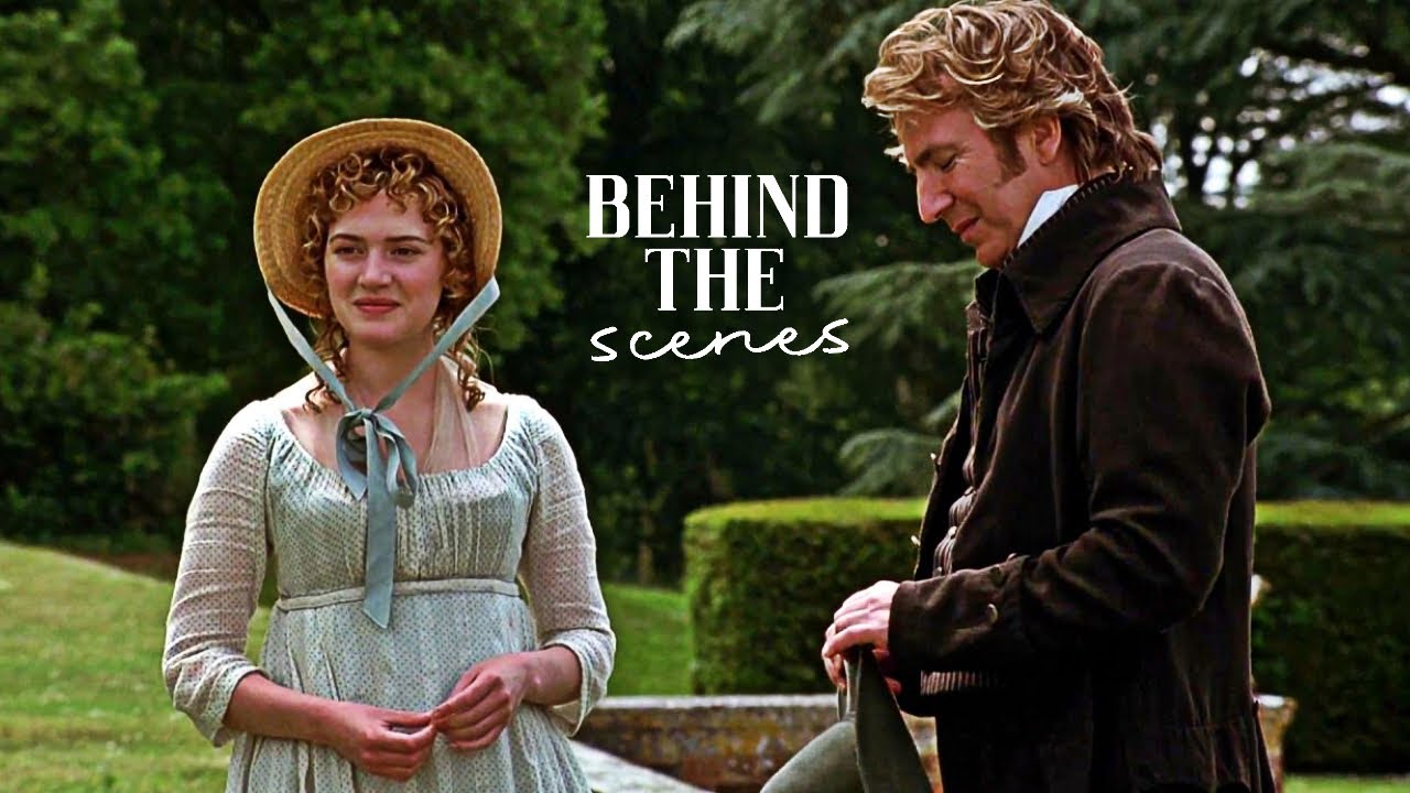 marianne & colonel brandon; behind the scenes - YouTube