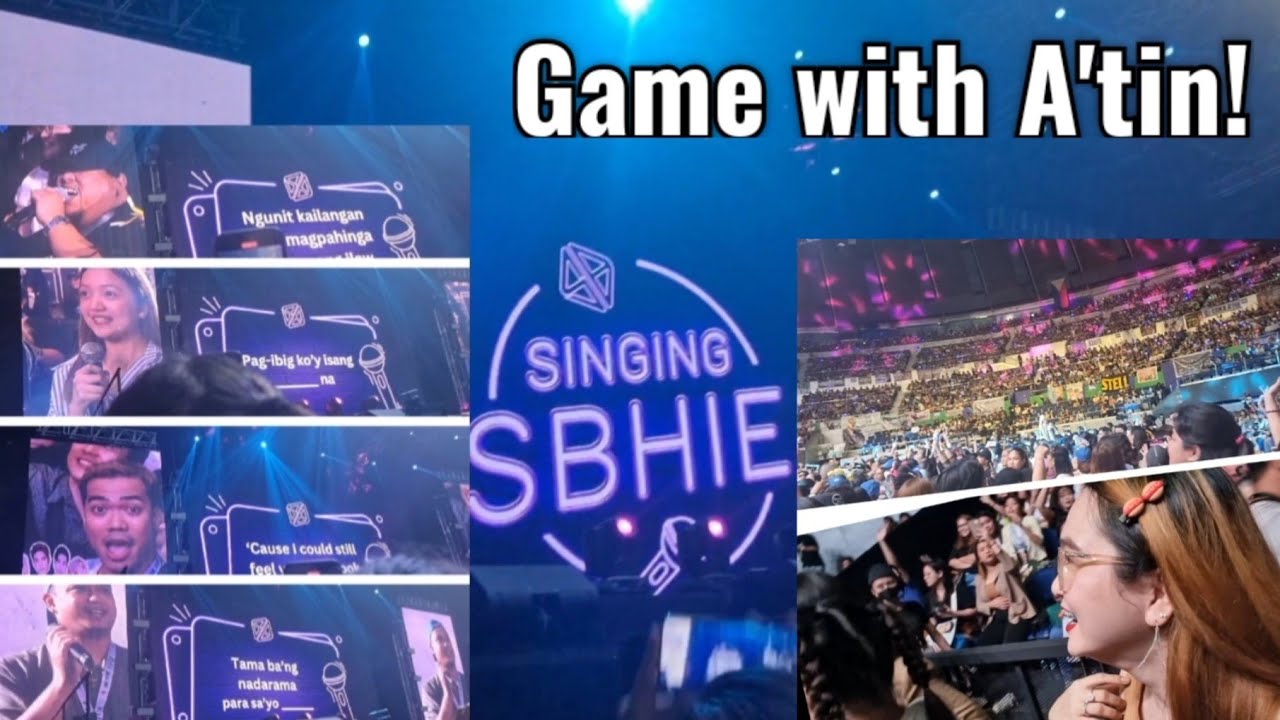 SINGING SBHIE WITH A'TIN! / SB19 HALF A DECADE FAN MEET CELEBRATION ...