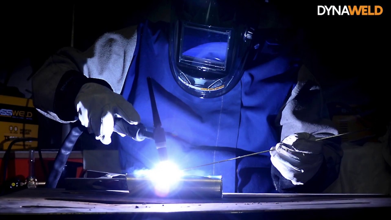 Basic TIG welding - DynaWeld - YouTube