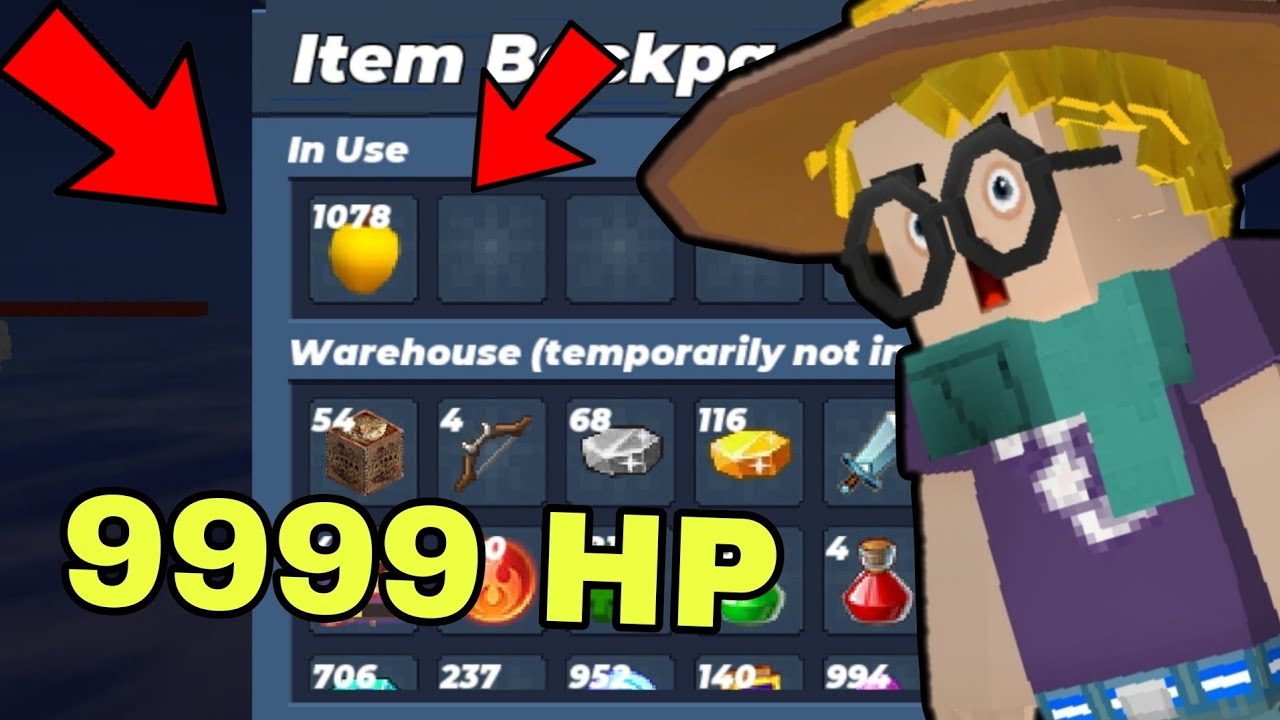 Abusing BedWars *INFINITE* Golden Apple 🍎 (Blockman GO) - YouTube