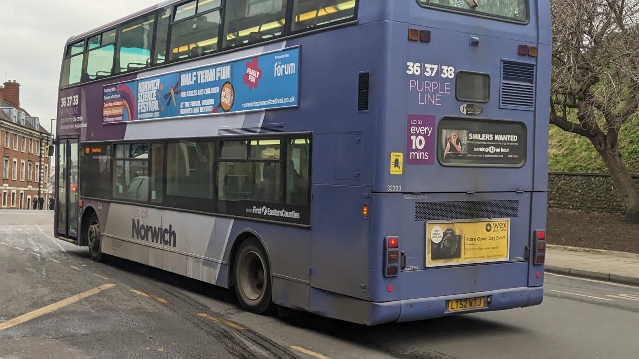 First Norfolk and Suffolk 32203 - YouTube