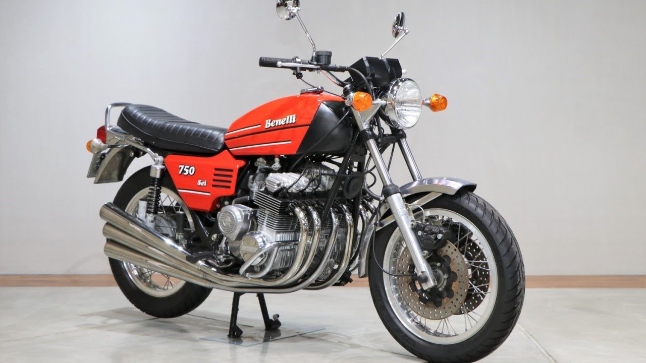 1976 BENELLI 750 SEI - YouTube