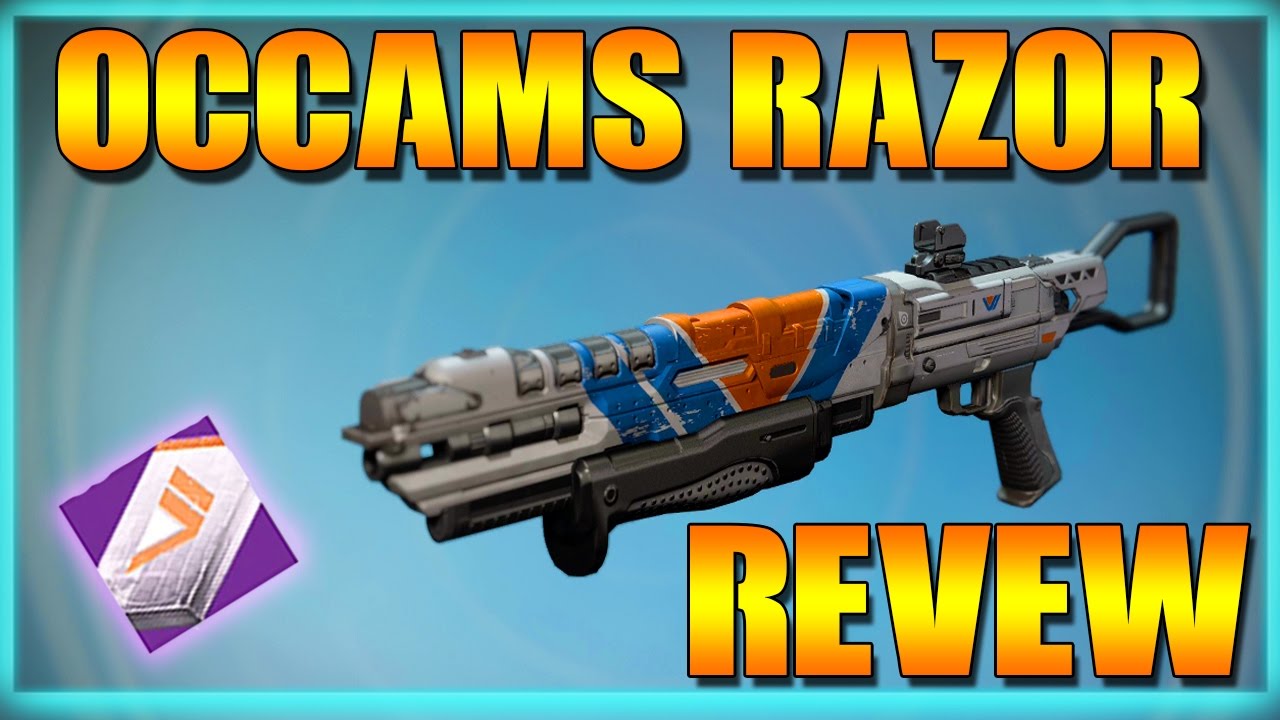 Destiny "Rise Of Iron" - NEW SHOTGUN "Occam's Razor In Depth Review ...