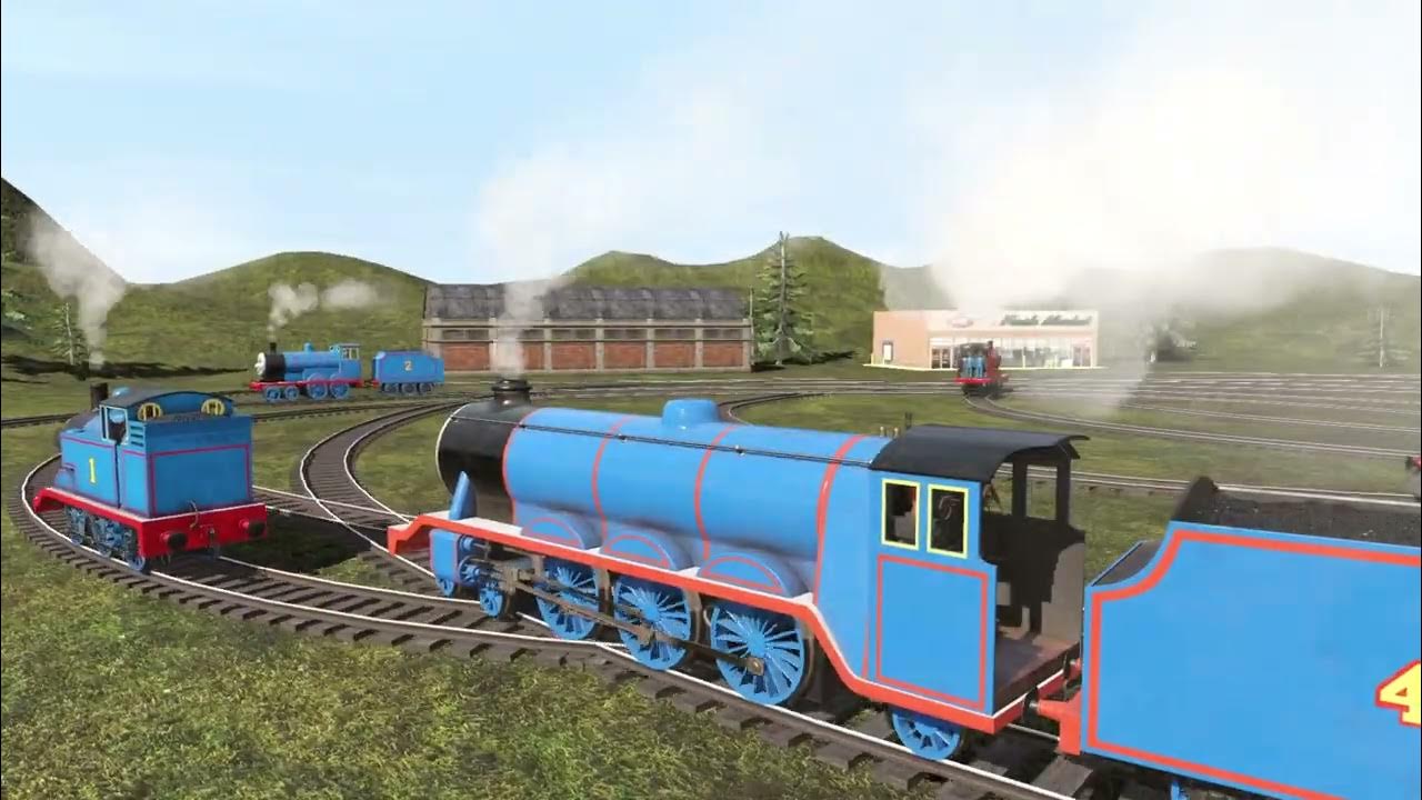 thomas and friend toys simulator | collection trs19 thomas edward henry gordon james percy toby ...