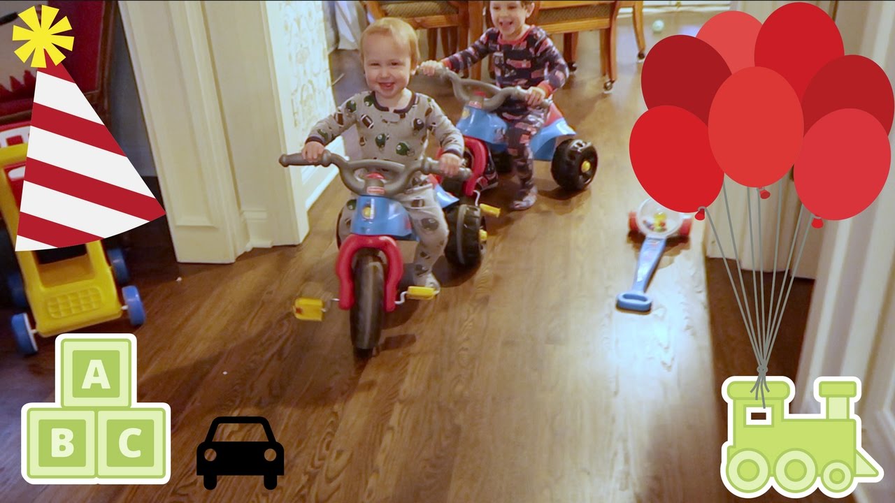 THOMAS THE TANK ENGINE BIKE! KIDS RIDING BIKES! How To Assemble A Kids ...