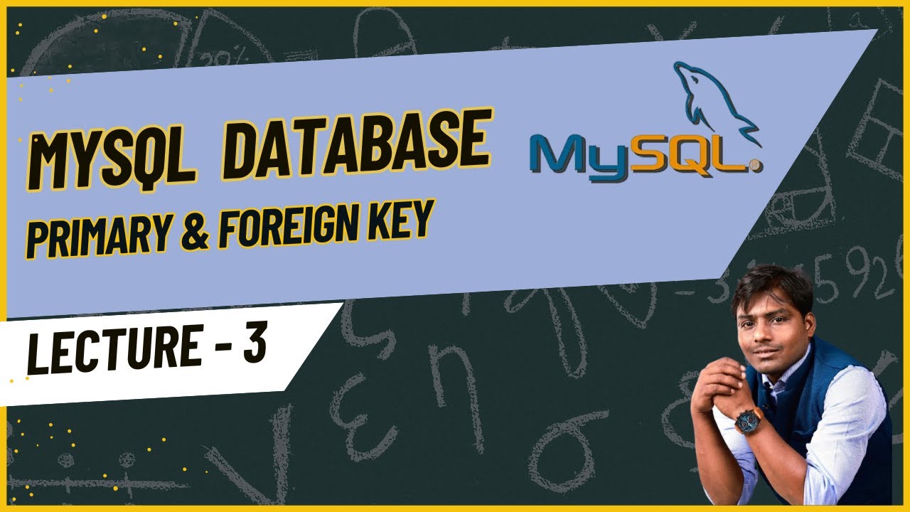 SQL lecture - 3 | Primary & Foreign key | NMD Pvt Ltd - YouTube