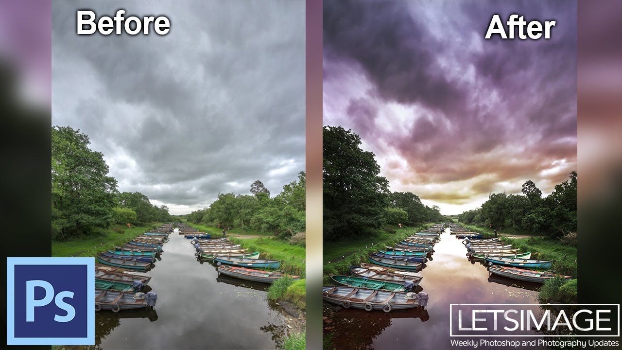 How to Use Photoshop to Turn Day to Evening – Example: The Magic Port ...
