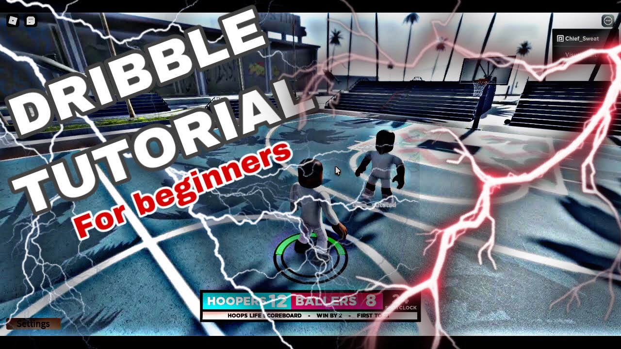 Dribble tutorial for beginners (MOBILE) (Hoops life) - YouTube