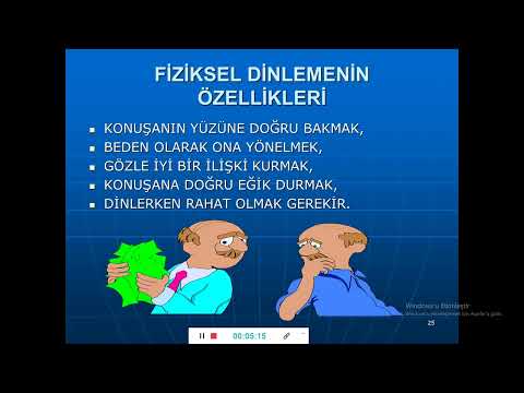 ETKİLİ İLETİŞİM DERSİ 1. BÖLÜM