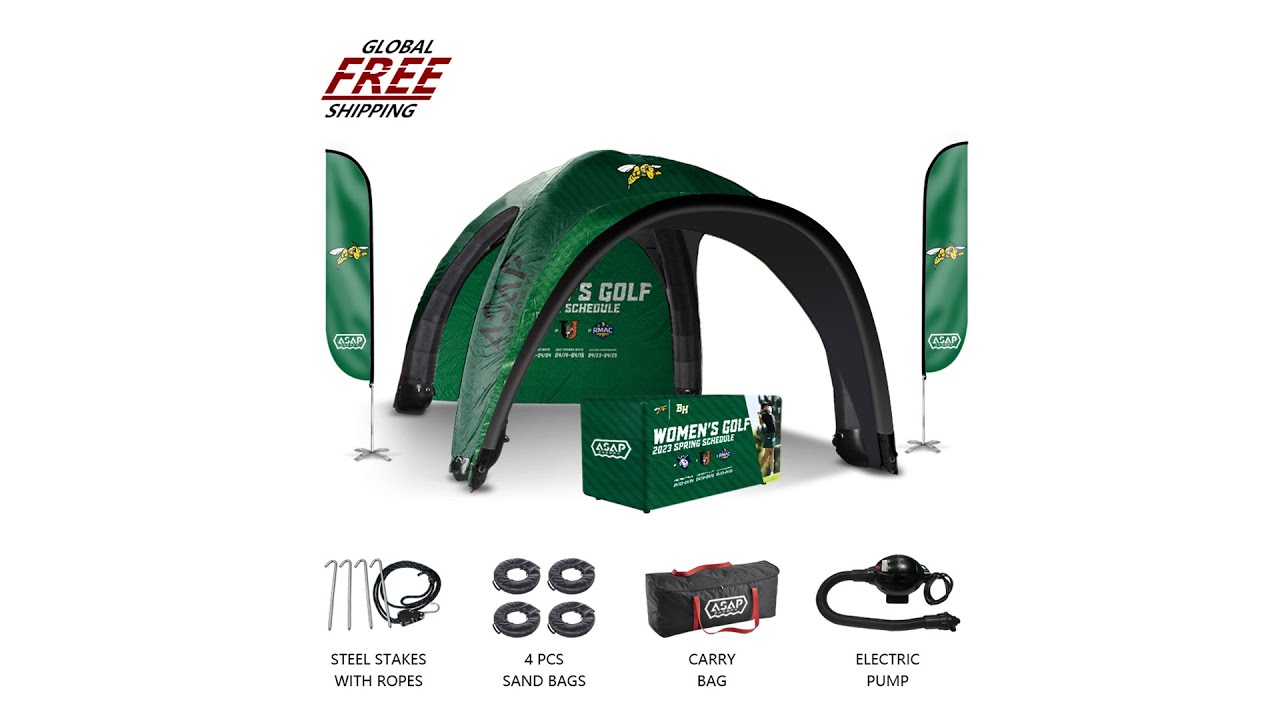 Inflatable beach Tent：13x13ft Inflatable Tent For Beach Use - YouTube