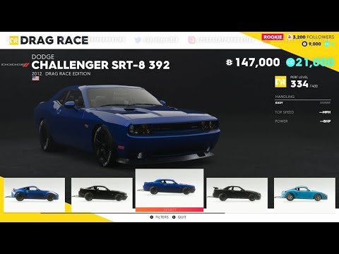 The Crew 2 | Official Full Complete Drag Car List w/ Prices [4K ...