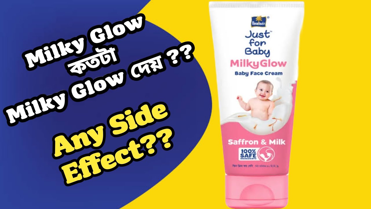 Just for Baby Milky Glow Baby Face Cream - YouTube