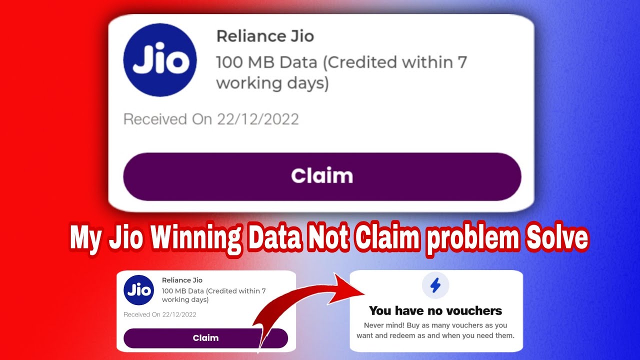 jio engage winning data use || jio my winnings data claim kaise kare ...