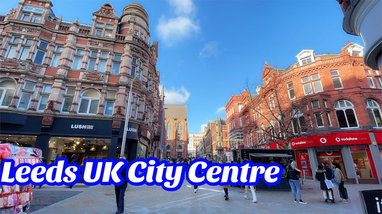[4K] Walking in Leeds City Centre UK - YouTube