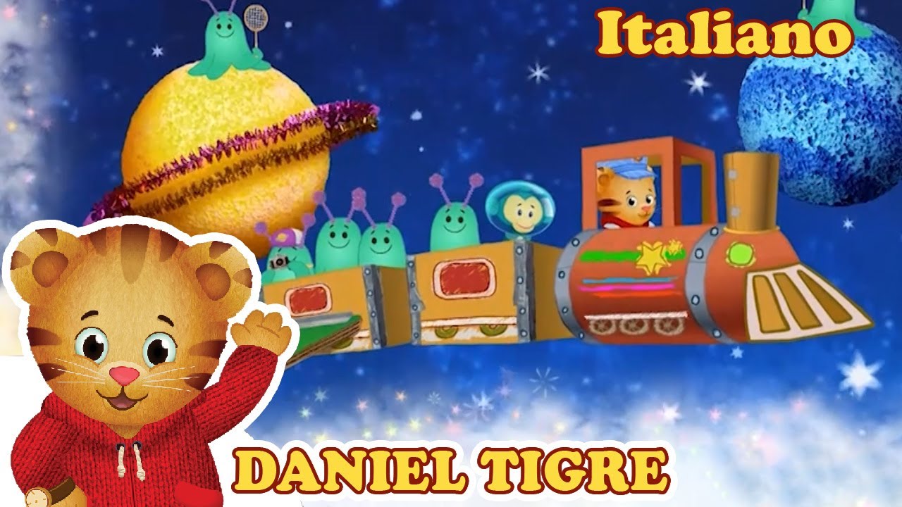 Daniel Tigre in Italiano 🐯 La canzone di spazio - YouTube
