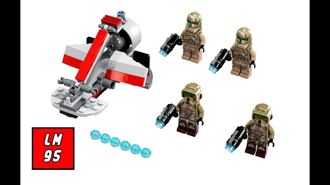 LEGO Star Wars Kashyyyk Troopers 75035 Speed Build 60 sec. - YouTube