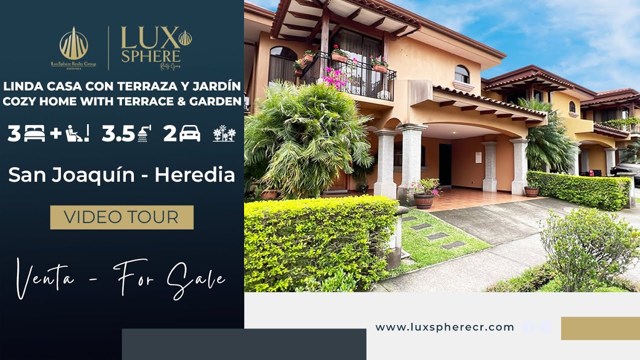 San Joaquín de Flores Heredia / Casa - House / $285k #bienesraices # ...