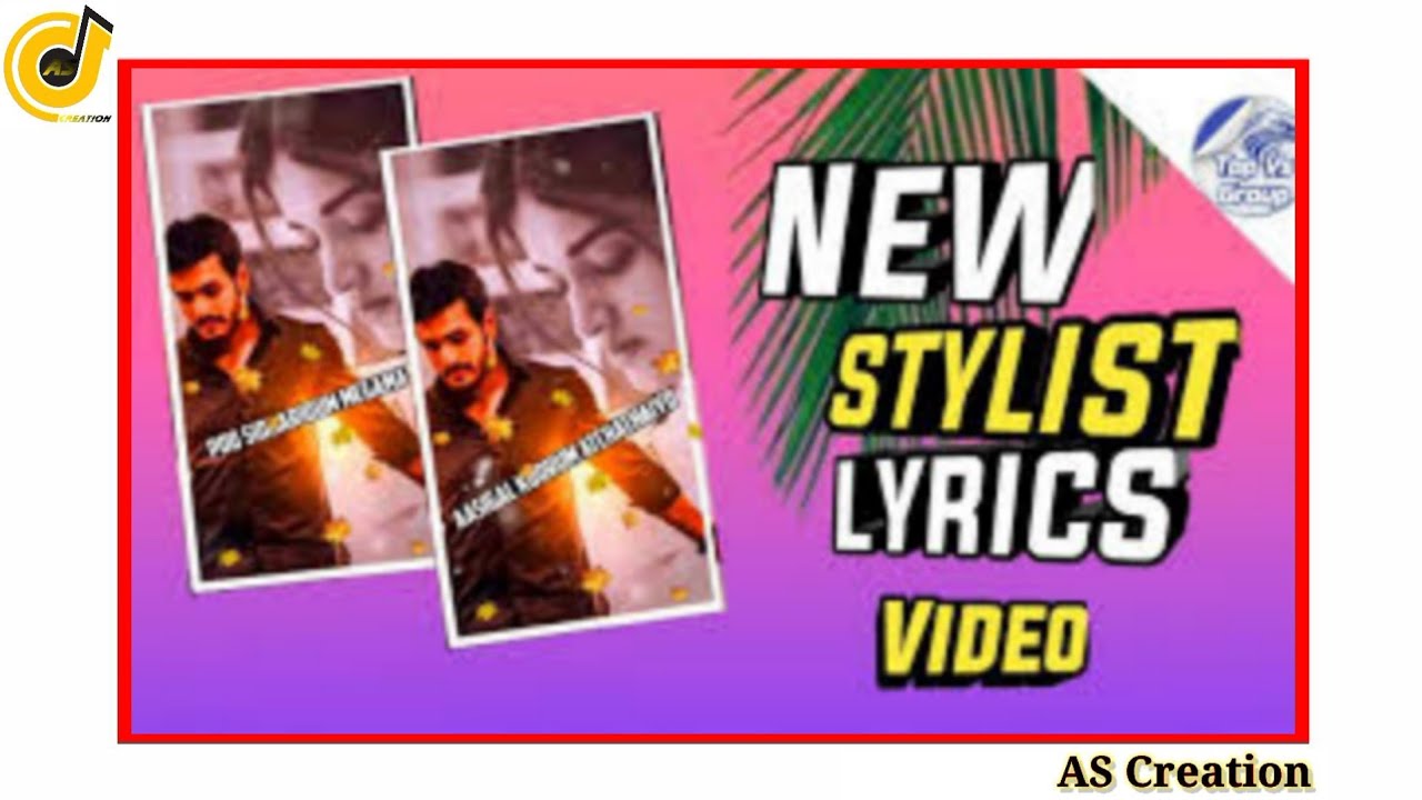 Part 1 (How to create a lyrics video in Kinemaster) | AS Creation - YouTube