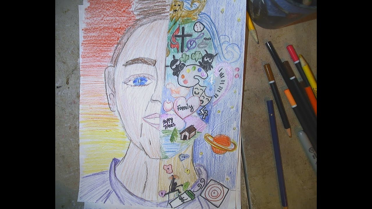 How-To Draw a Self-Portrait That Digs Deeper - YouTube