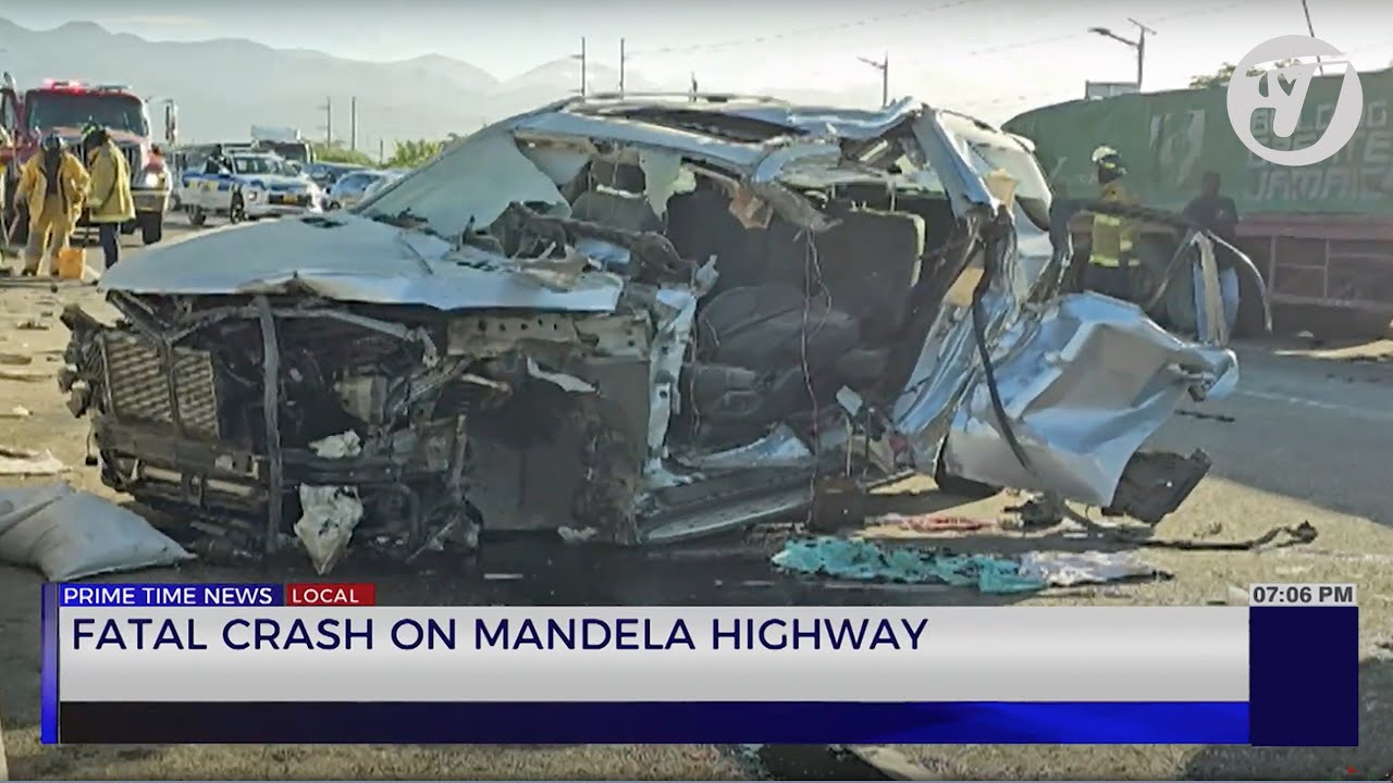 Fatal Crash on Mandela Highway | TVJ News - YouTube