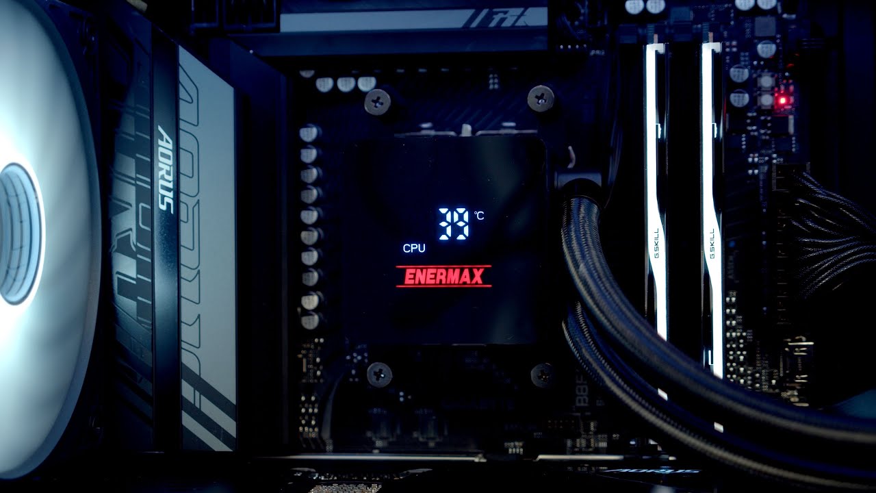 Enermax AQUAFUSION II ARGB - Installation Guide - YouTube
