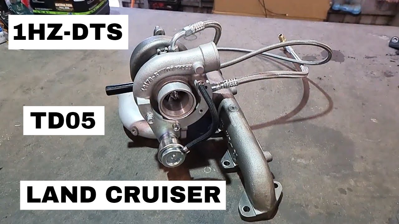 1HZ DTS Turbo Install & Dyno - YouTube