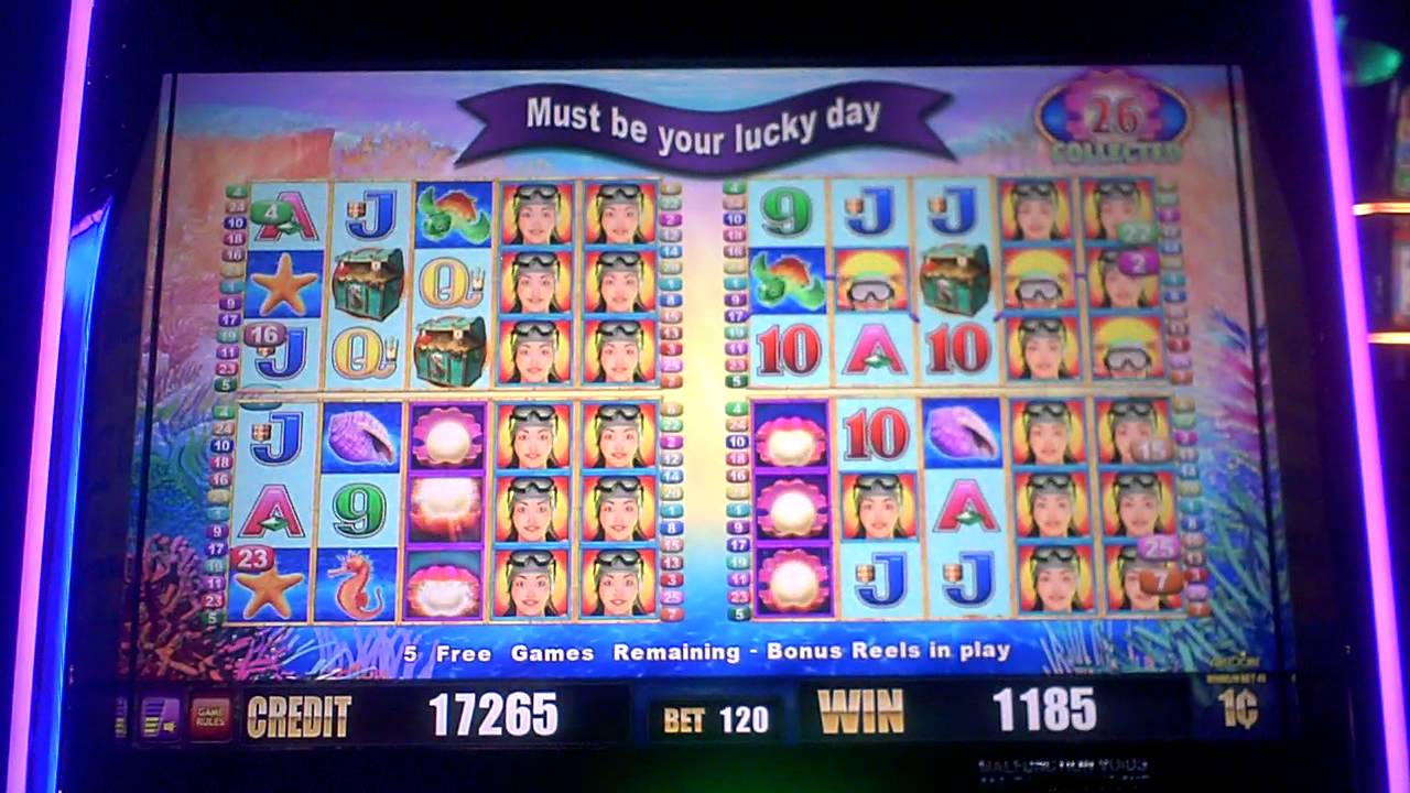 More Pearls slot bonus win at Revel Casino in AC - YouTube