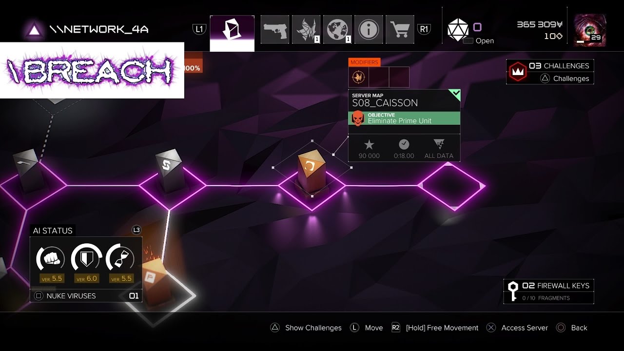 Deus Ex Mankind Divided™ - BREACH - NETWORK_4A - S08_CAISSON - YouTube