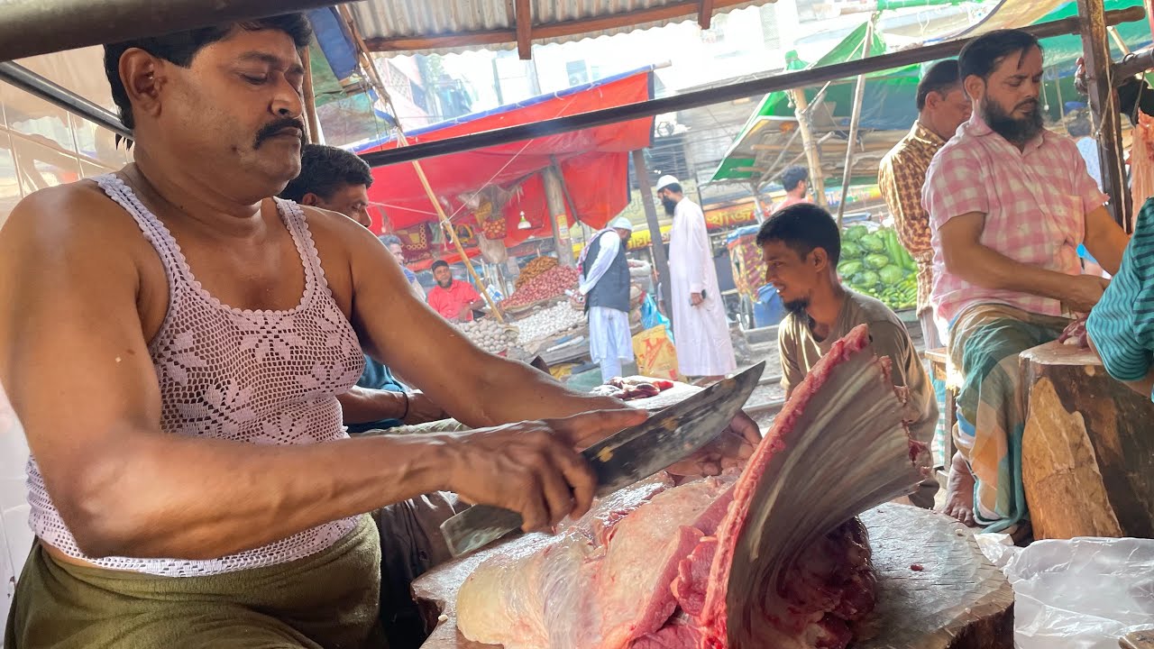 Fastest Cow cutting Skills Part 4 ।। Cutting Bro - YouTube