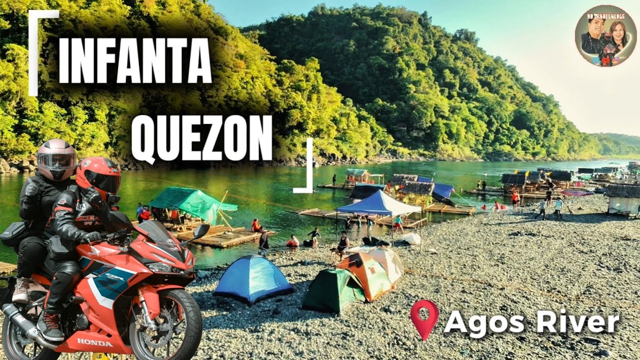 AGOS RIVER INFANTA QUEZON DRONE SHOTS - YouTube