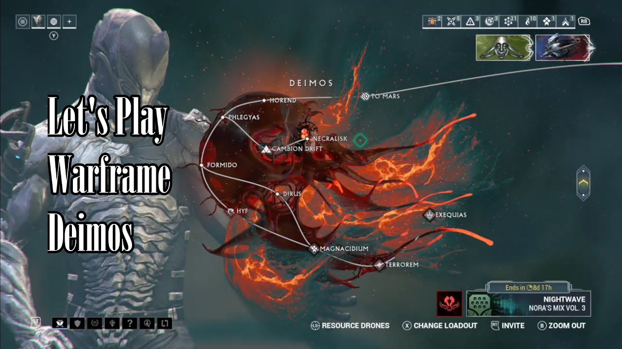 Let's Play Warframe: Part 9: Deimos - YouTube