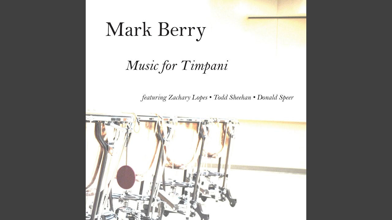 The Final Precipice, for Five Timpani and Computer Generated Tape - YouTube