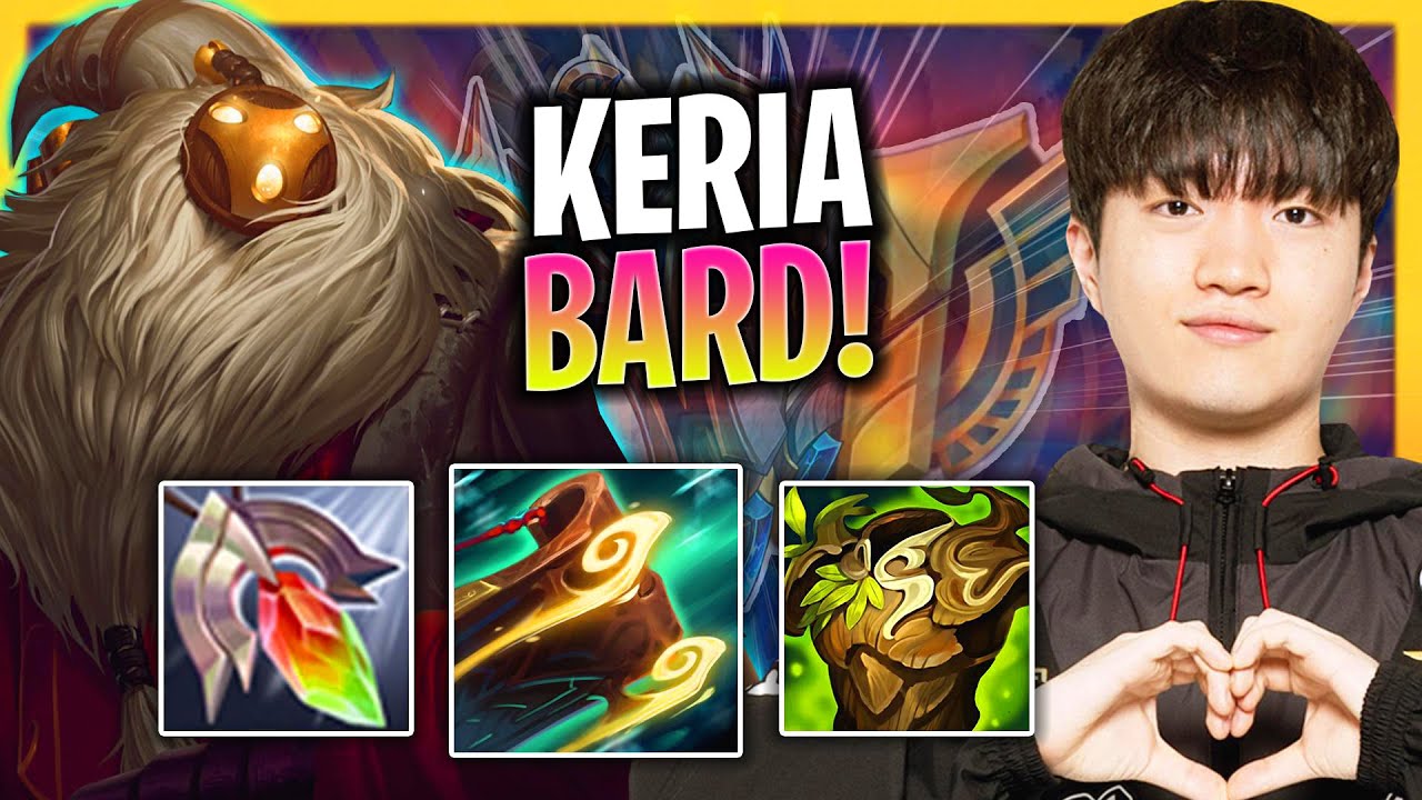 KERIA BRINGS BACK BARD SUPPORT! | T1 Keria Plays Bard Support vs Braum ...