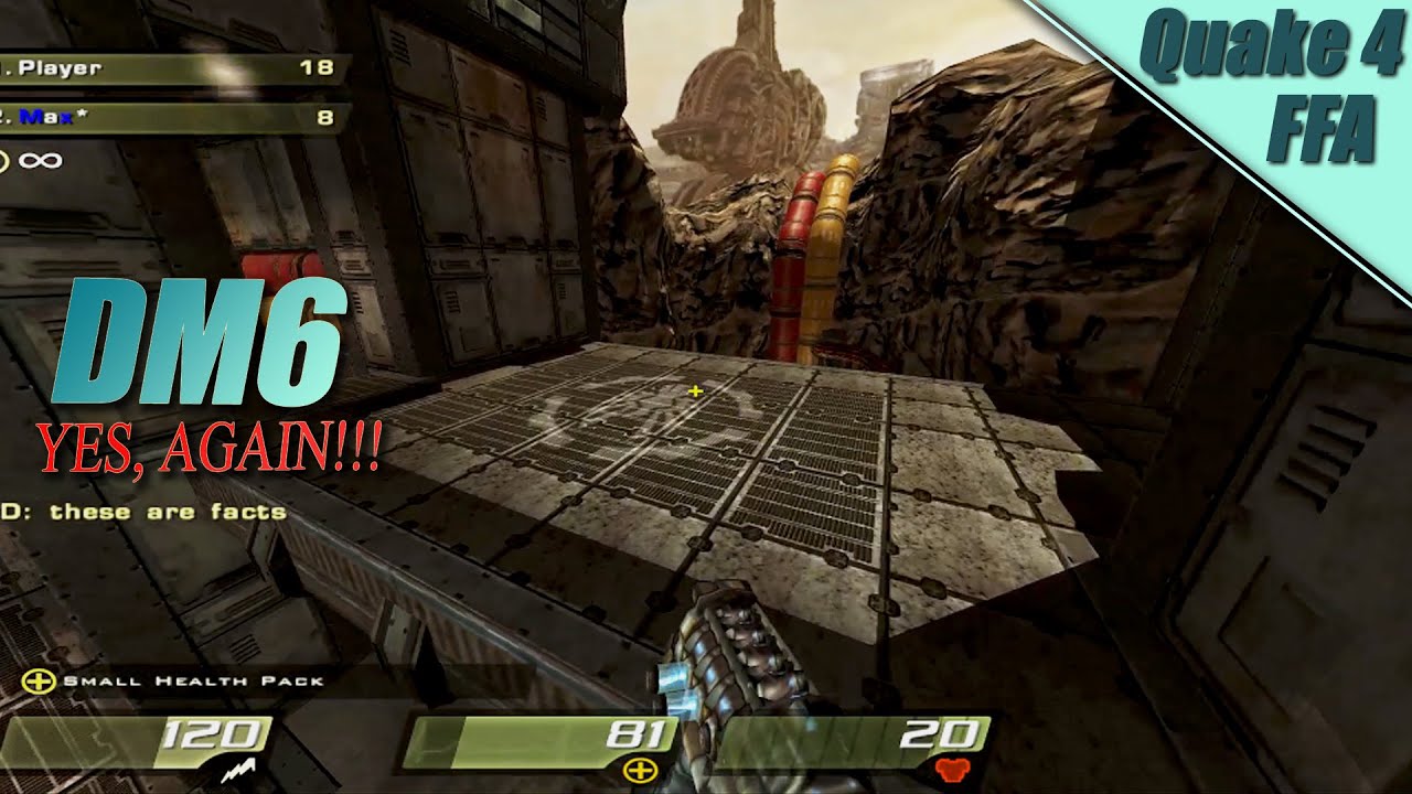 Quake 4 Multiplayer Online 2022. DM6 Campground Redux - YouTube