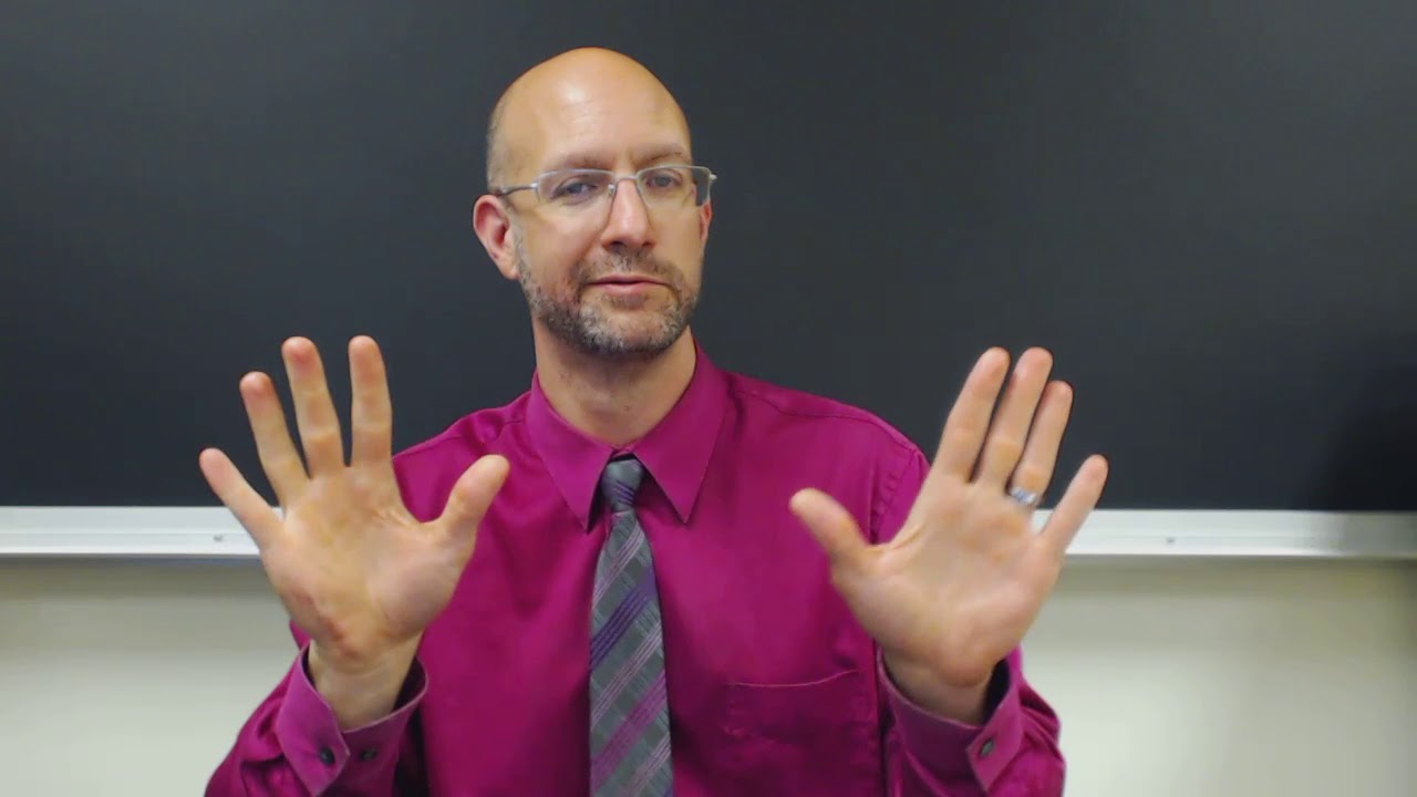 Recipe Presentation Requires Acting | ASL - American Sign Language ...