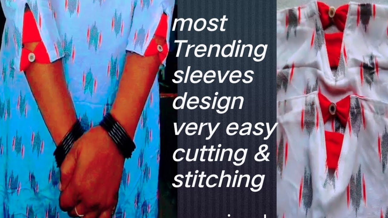 Most Trending \\ sleeves design \\ very easy cutting and stitching ...