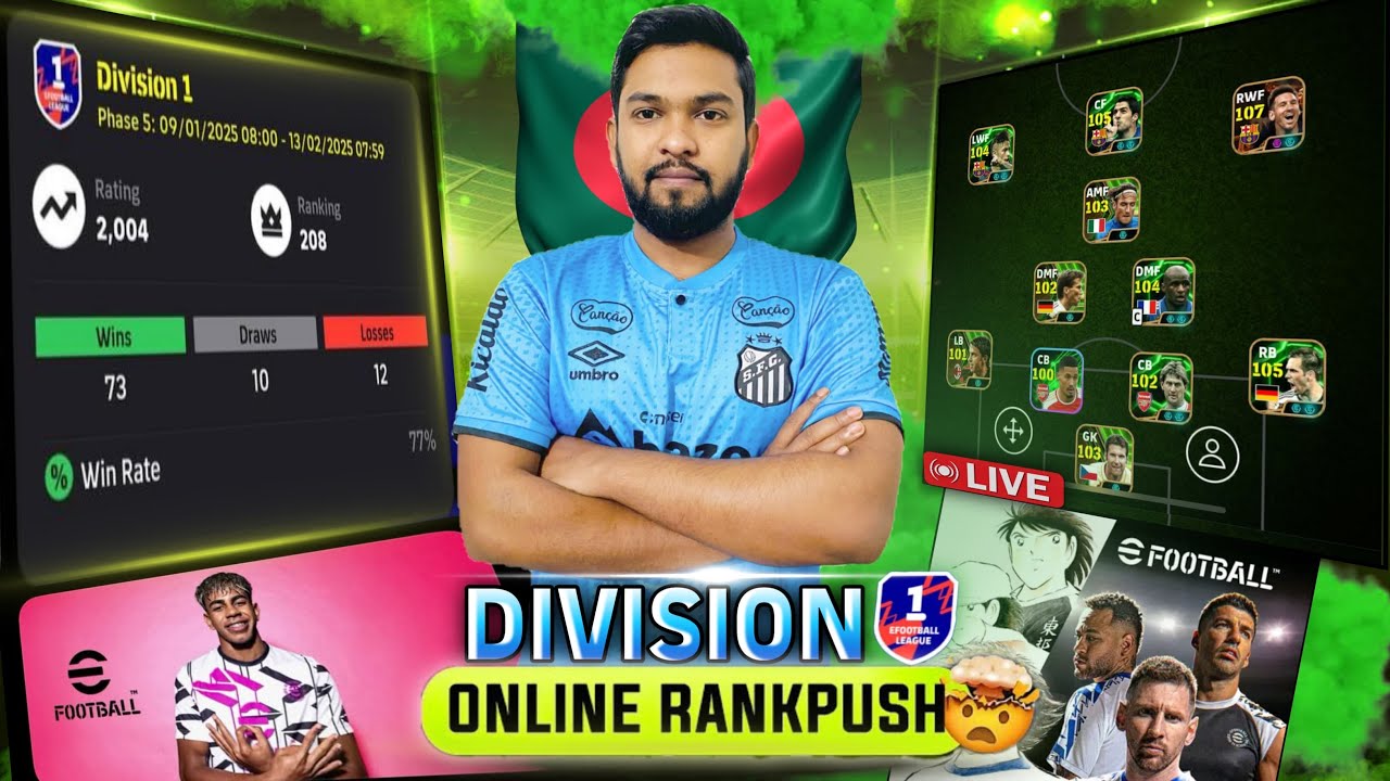Division Rank Push Live 🛑Can reach Division 1 with F2P ID ? - YouTube