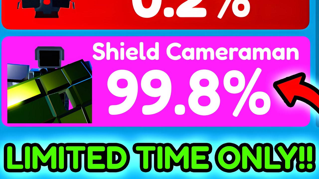 HOW TO GET NEW SHIELD CAMERAMAN (Toilet Tower Defense) - YouTube
