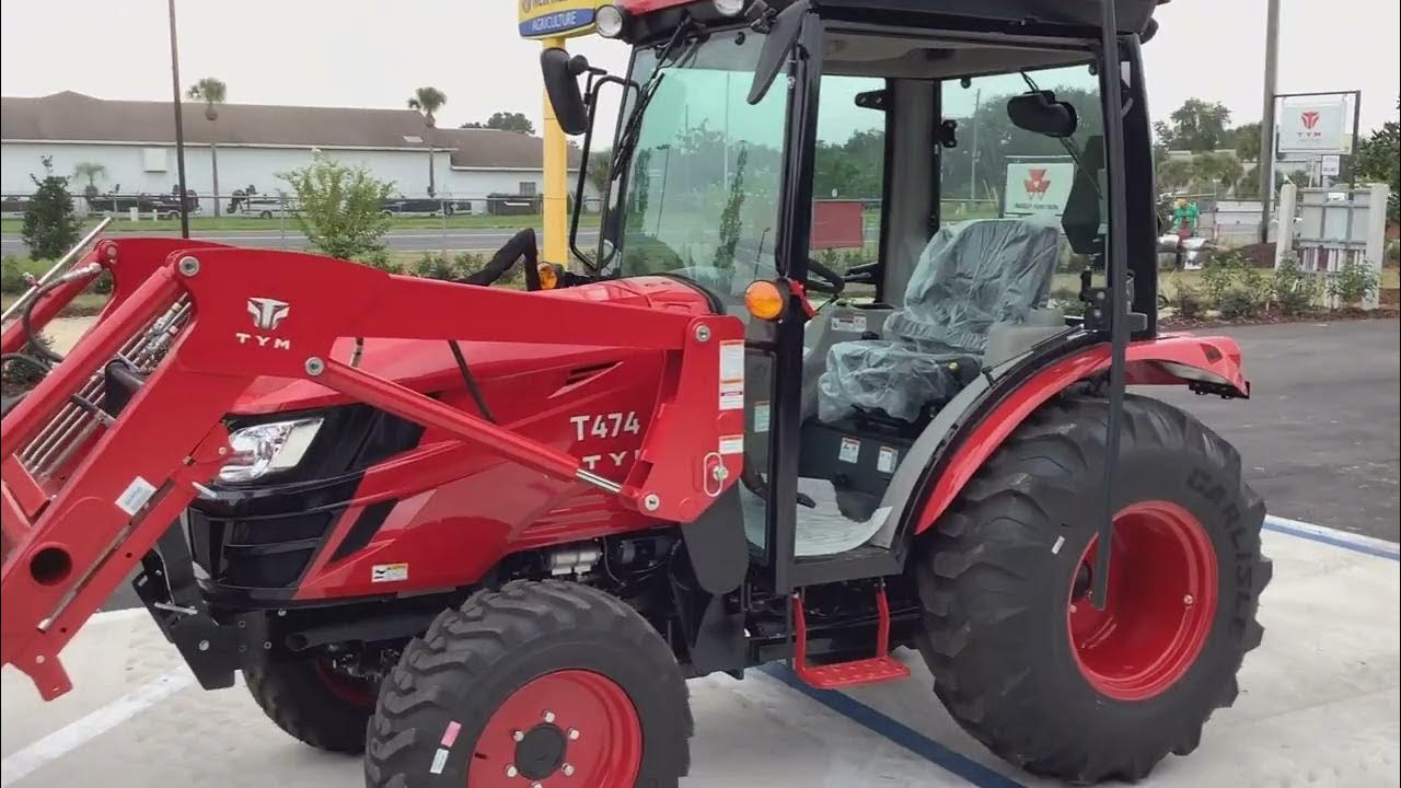 TYM T474 Compact Tractor – 48.3 HP Workhorse for Tough Tasks | Ocala Tractor - YouTube
