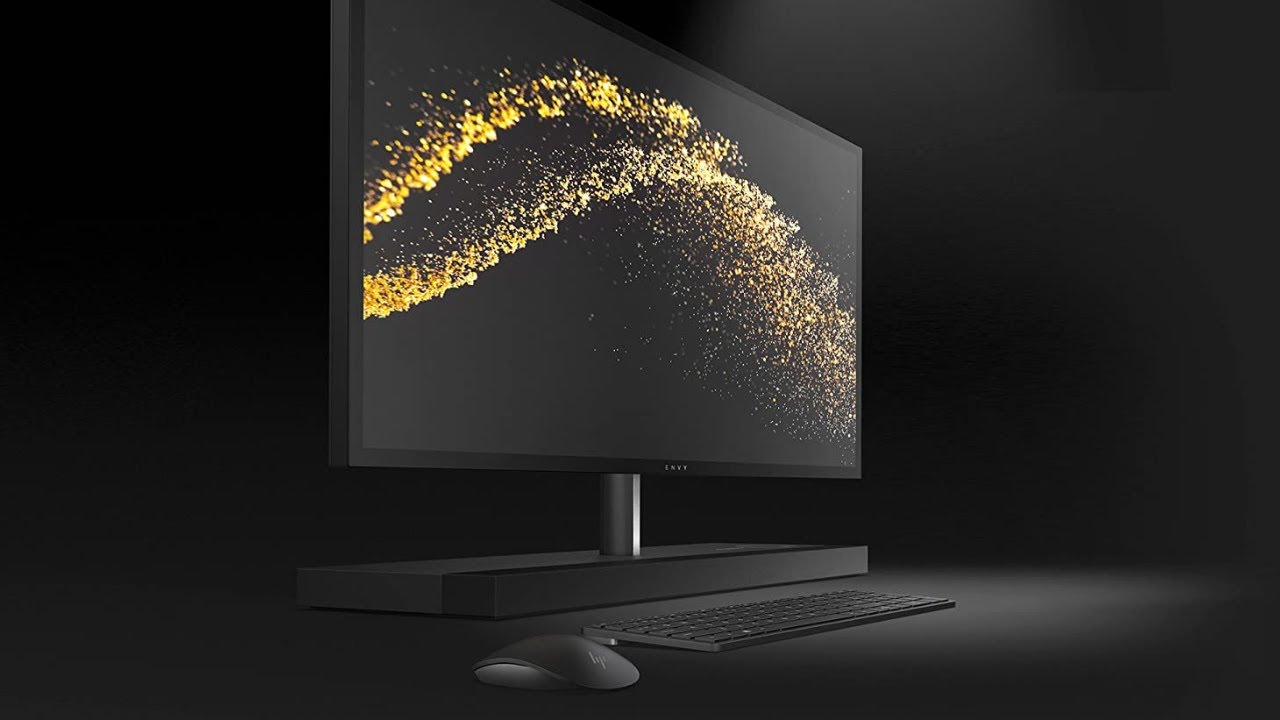 HP ENVY 27 inch All in One Computer - YouTube