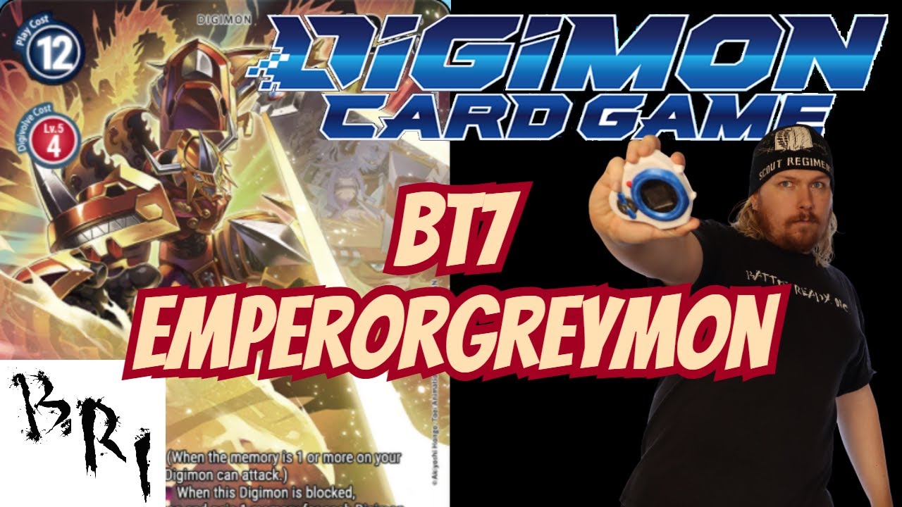 Digimon TCG BT7 Red Hybrid EmperorGreymon Deck Profile and Build Theory ...